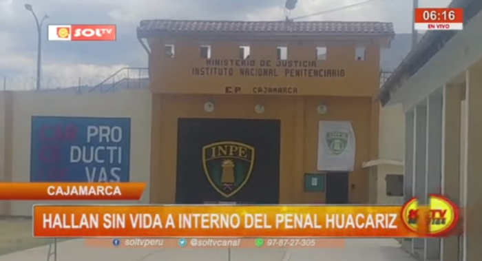 Trágico hallazgo: Interno fallecido en penal de Huacariz