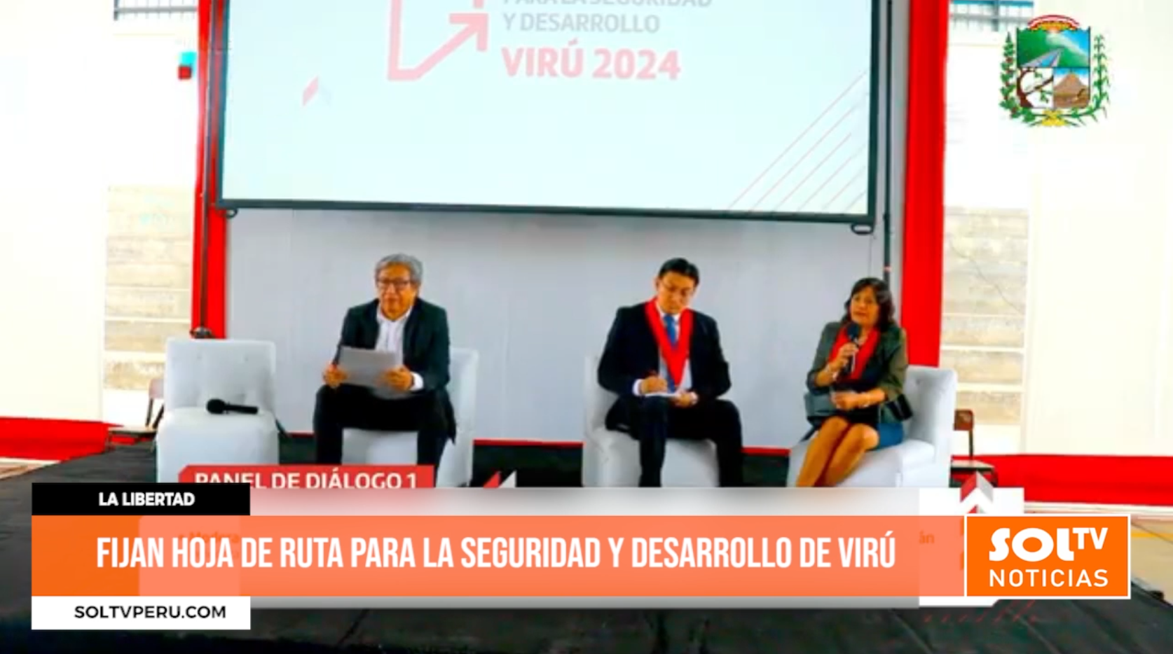 La Libertad: fijan hoja de ruta para la seguridad y desarrollo de Virú - SOLTV PERU Acuerdos por ...