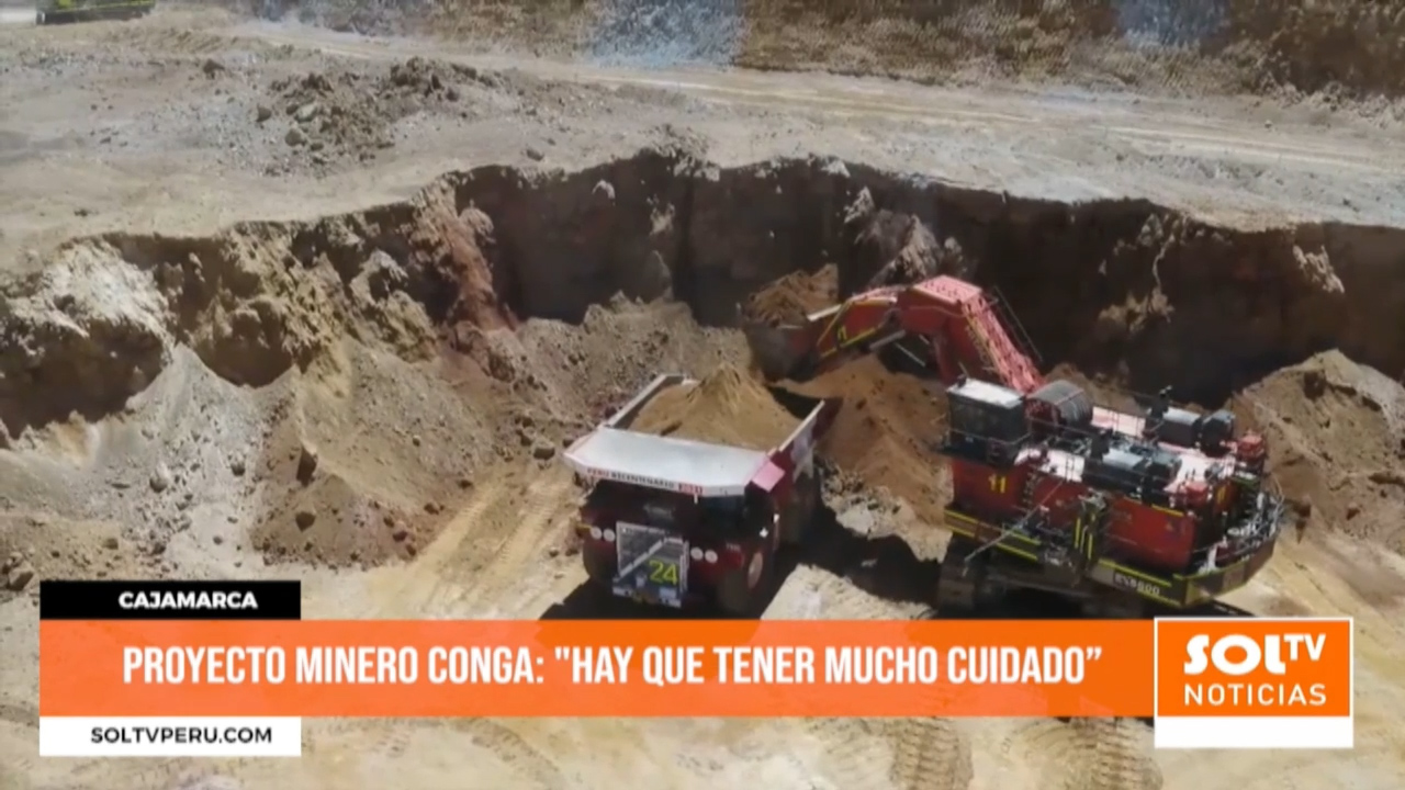 Cajamarca: advierten tener cuidado con el proyecto minero Conga - SOLTV ...