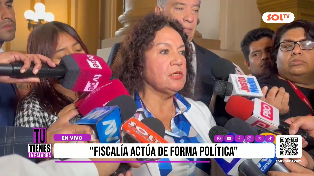 Lima: María Acuña pide reestructurar la fiscalía por crisis