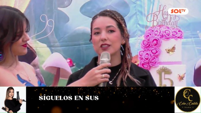 Celia Castillo en Feliz Domingo: Belleza y estilo para las quinceañeras ...