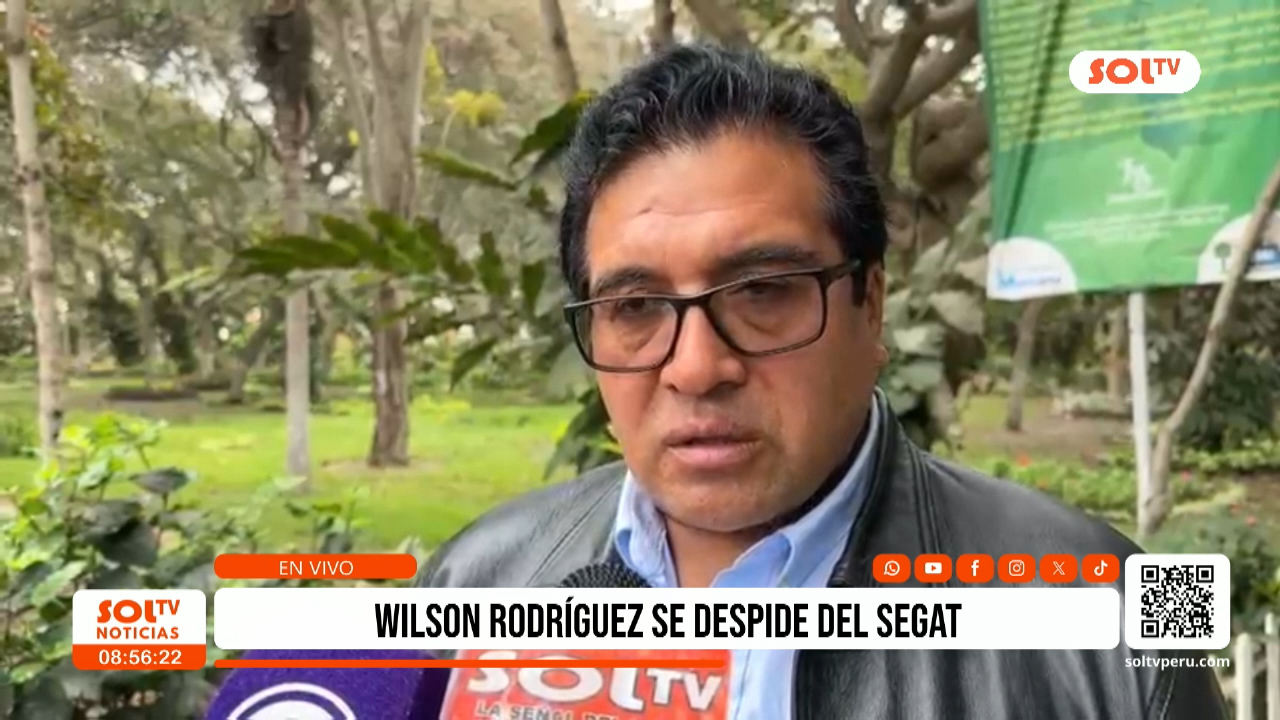 Trujillo: Wilso Rodríguez se despide del SEGAT - SOLTV PERU
